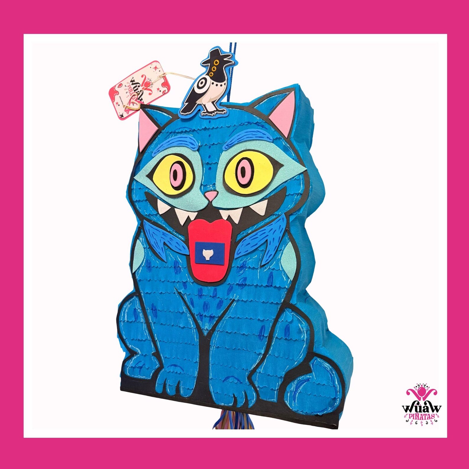 Piñata Derpy Tiger Huntrix - Funny Blue Piñata | Original Children's ...