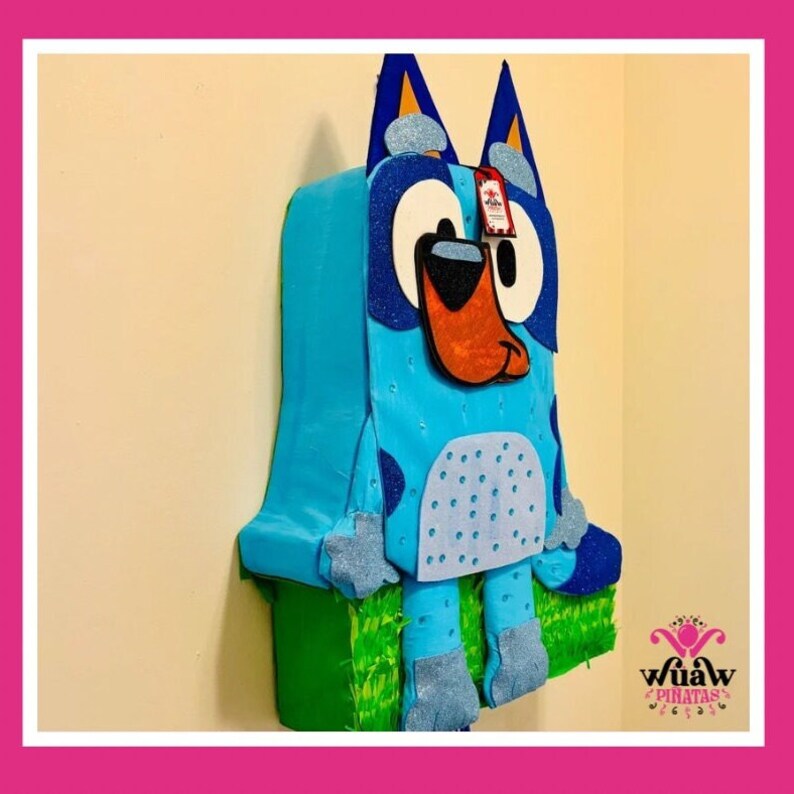 Handmade Personalized Bluey Pinata. - Etsy