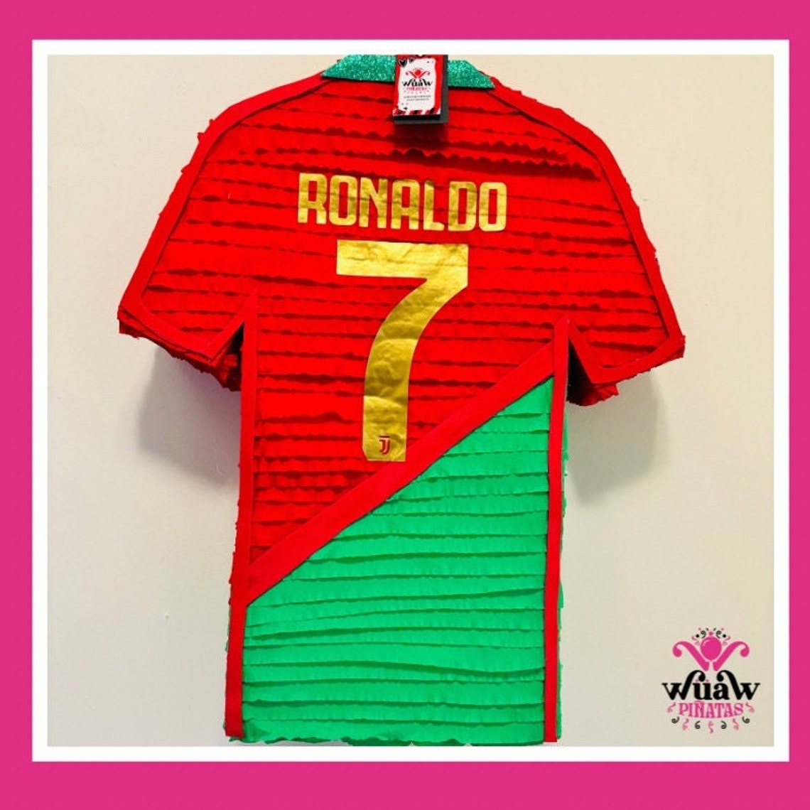 PINATA T-SHIRT Cristiano Ronaldo Player - Etsy