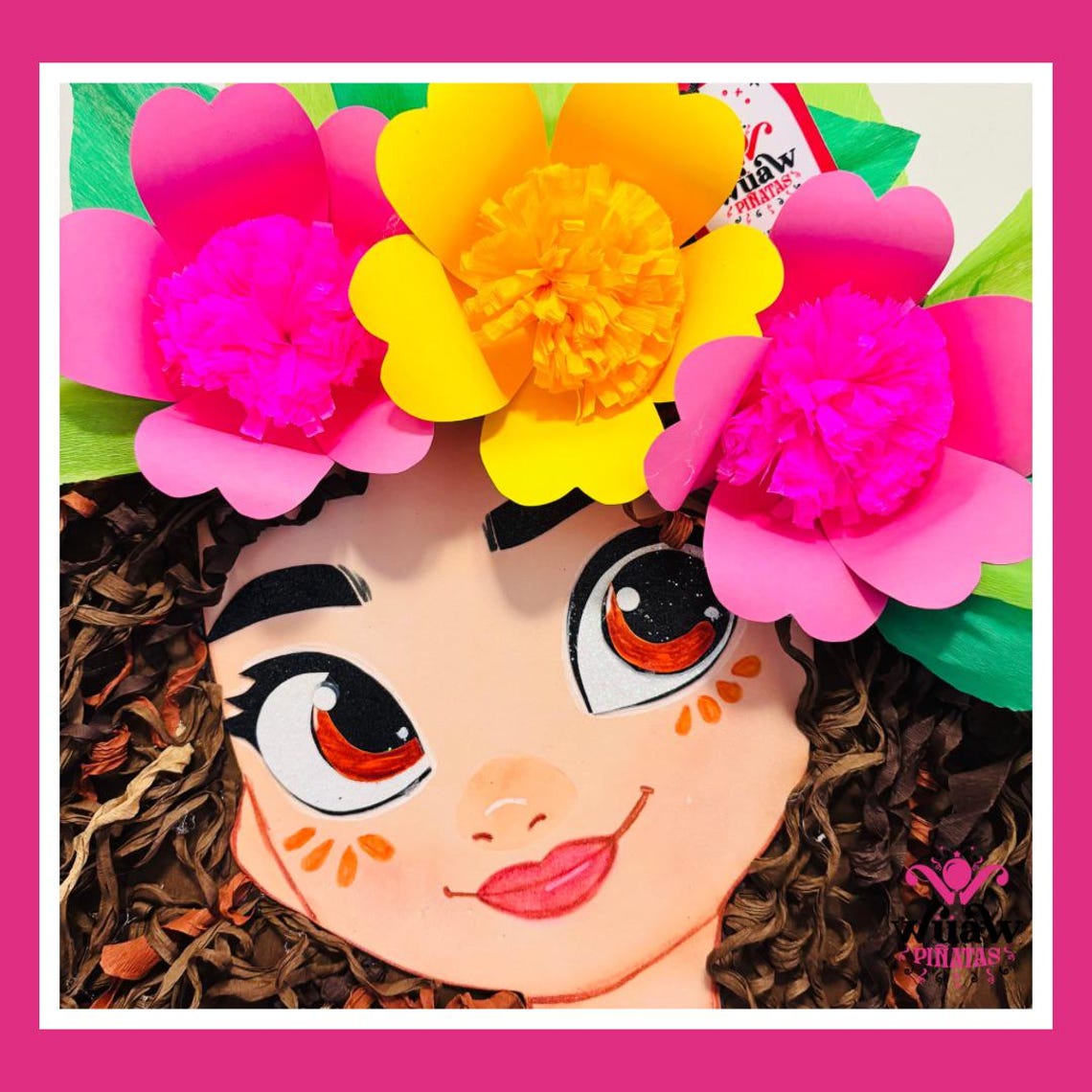 Piñata Inspired by Moana - Decoration for Children's Party With Free ...