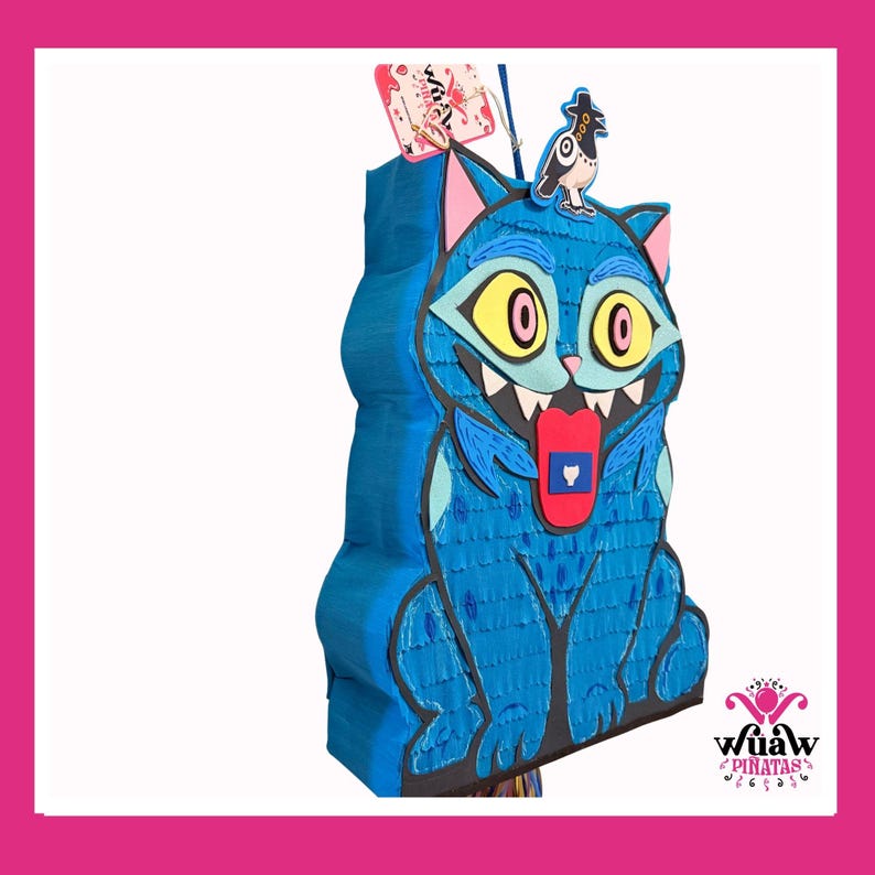 Piñata Derpy Tiger Huntrix - Funny Blue Piñata | Original Children's ...