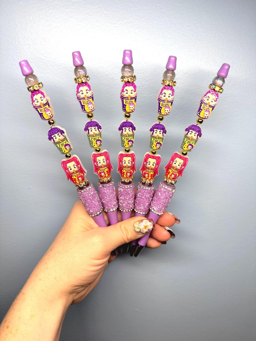 K-pop Demon Hunter - Pens and Keychains - Etsy
