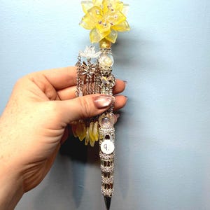 Fancy Beadable Pens - Butterflies and Flowers - Etsy