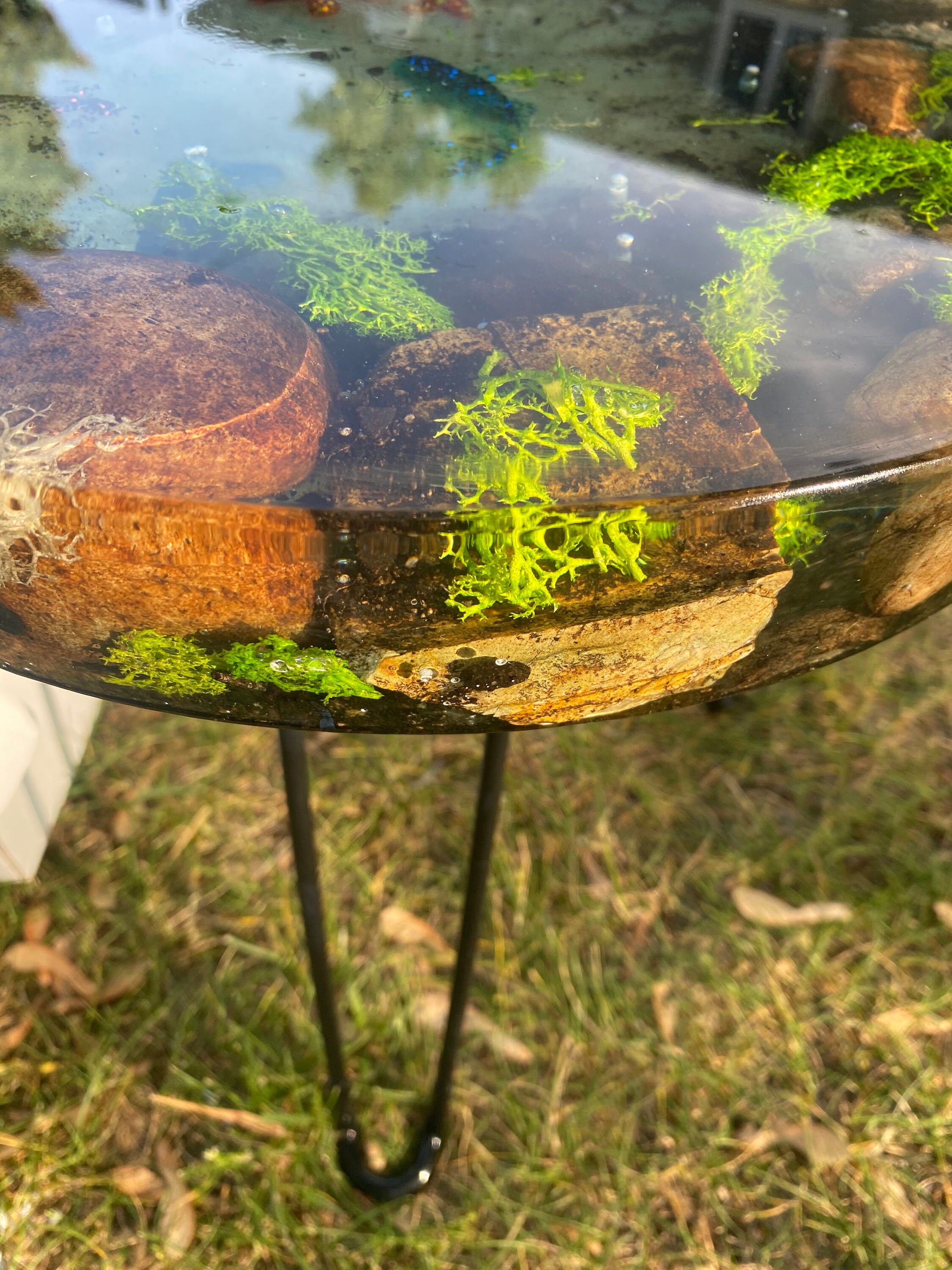Koi Pond Resin Table - Etsy