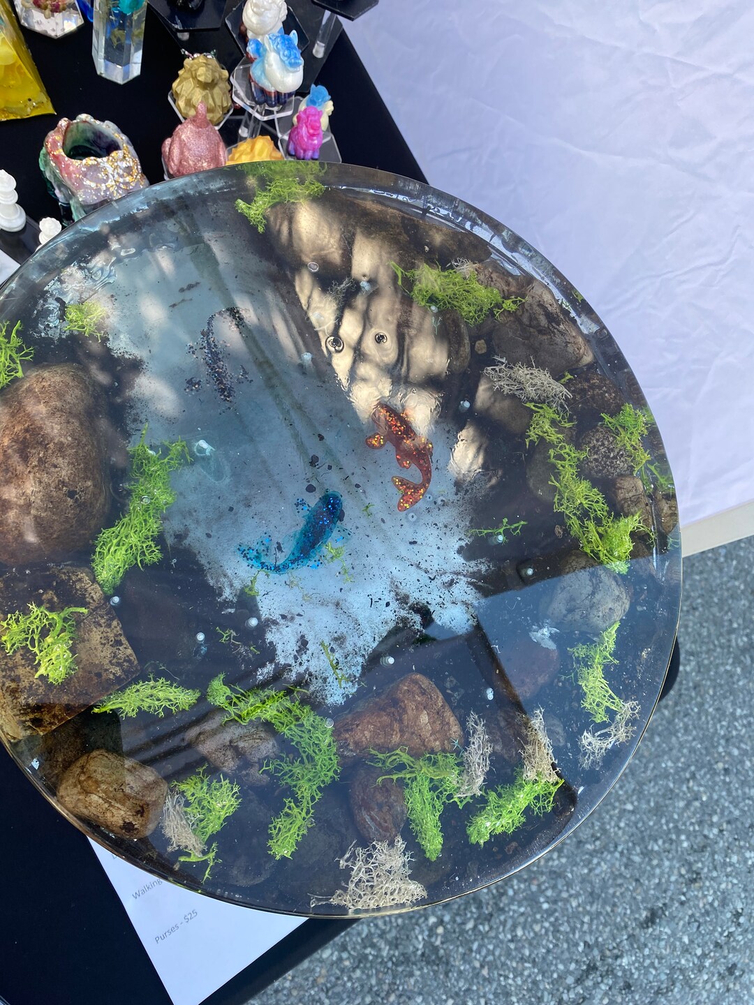 Koi Pond Resin Table - Etsy