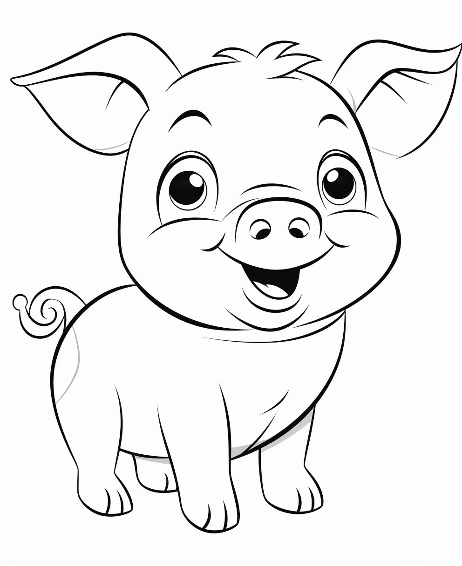 100 Baby and Adult Animals Coloring Page Book, Adults + Kids- Instant ...