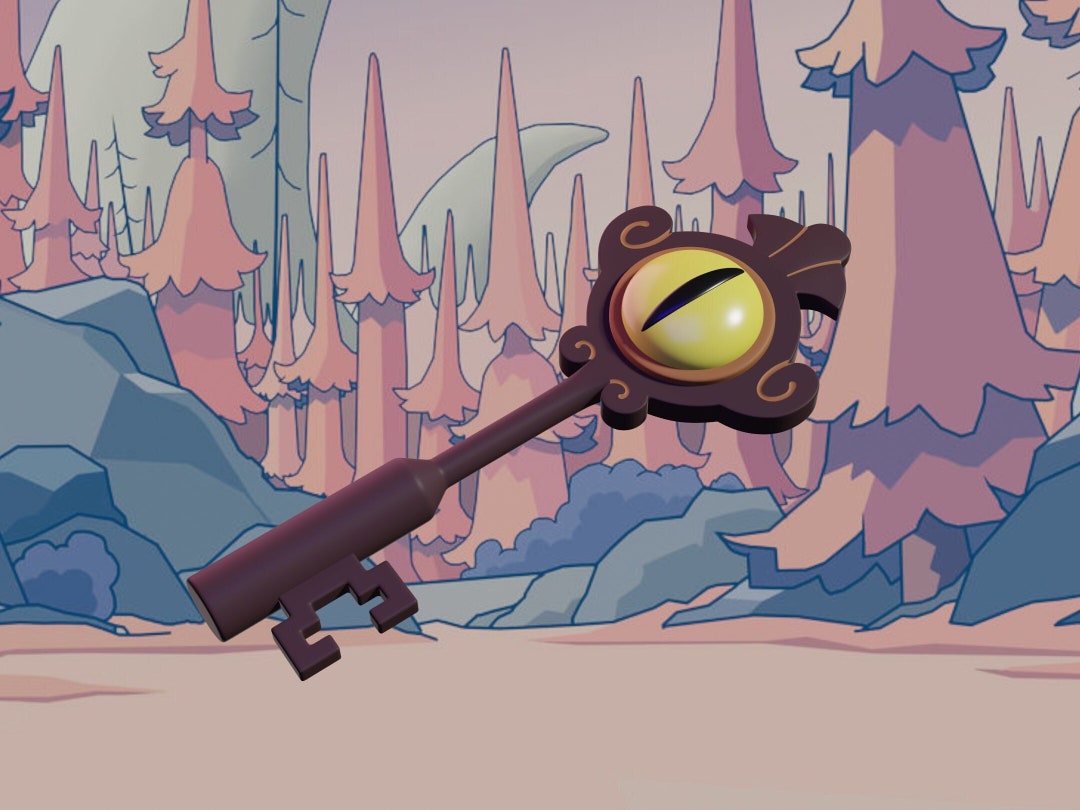 Portal Key the Owl House Cosplay 3D Model - Etsy