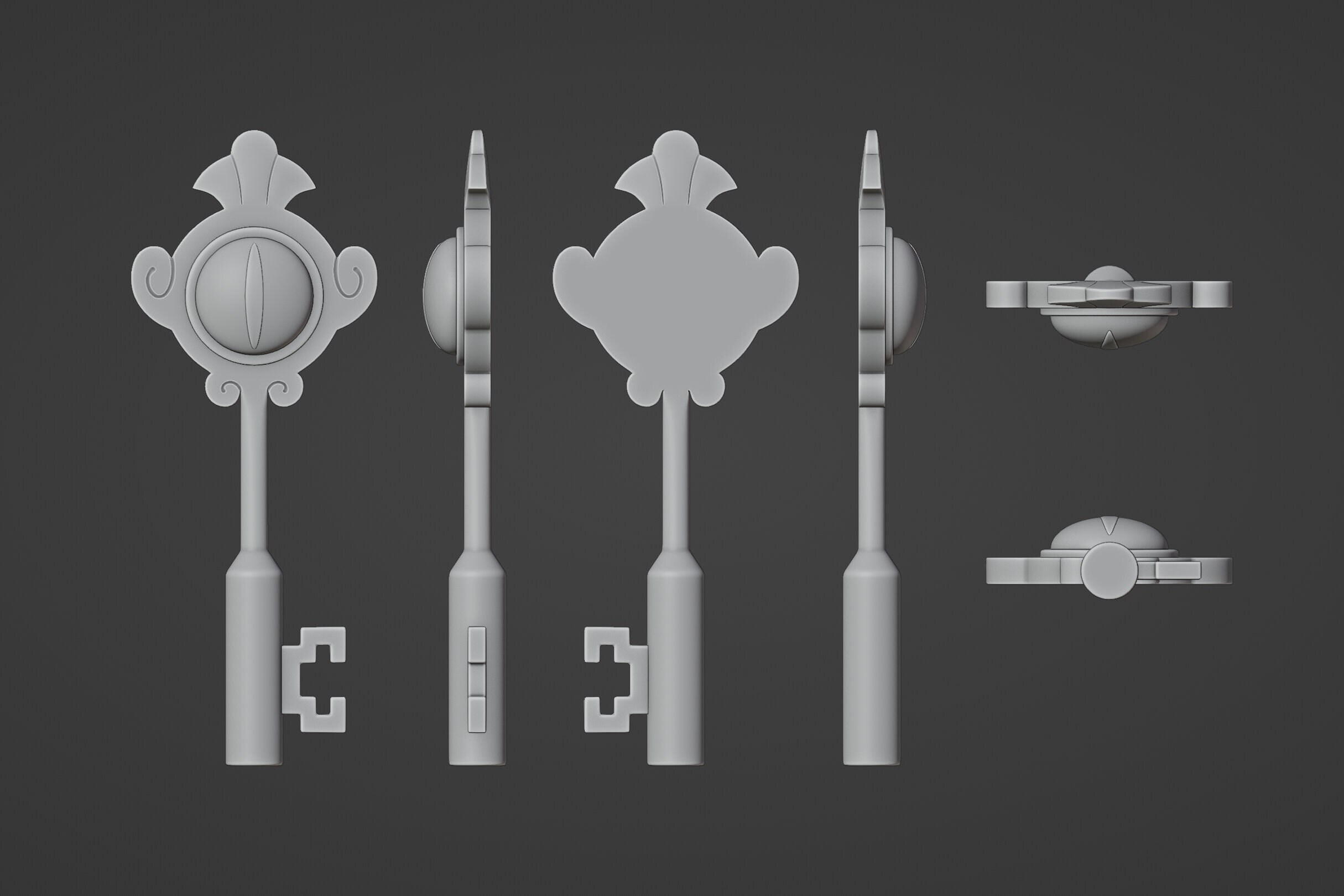 Portal Key the Owl House Cosplay 3D Model - Etsy