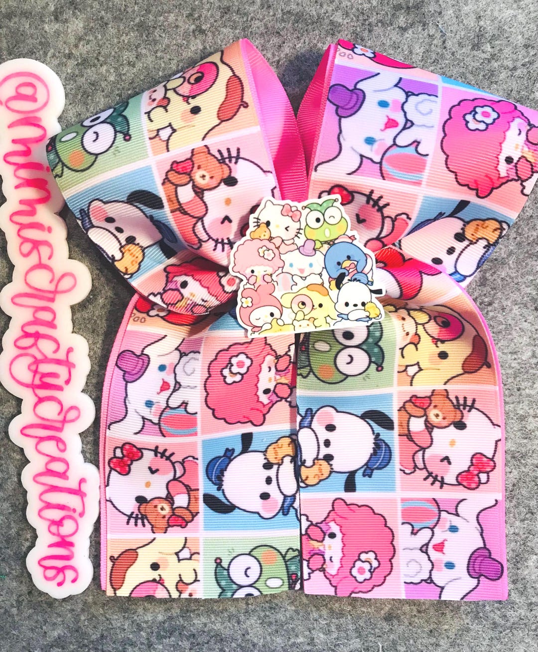Sanrio Hello Kitty Colette Cheer Bow - Etsy
