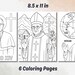 Pope Leo XIV Coloring Page | Robert Francis Prevost Coloring Worksheet ...
