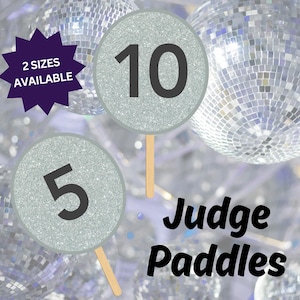 Strictly Come Dancing Score Paddles - Etsy UK