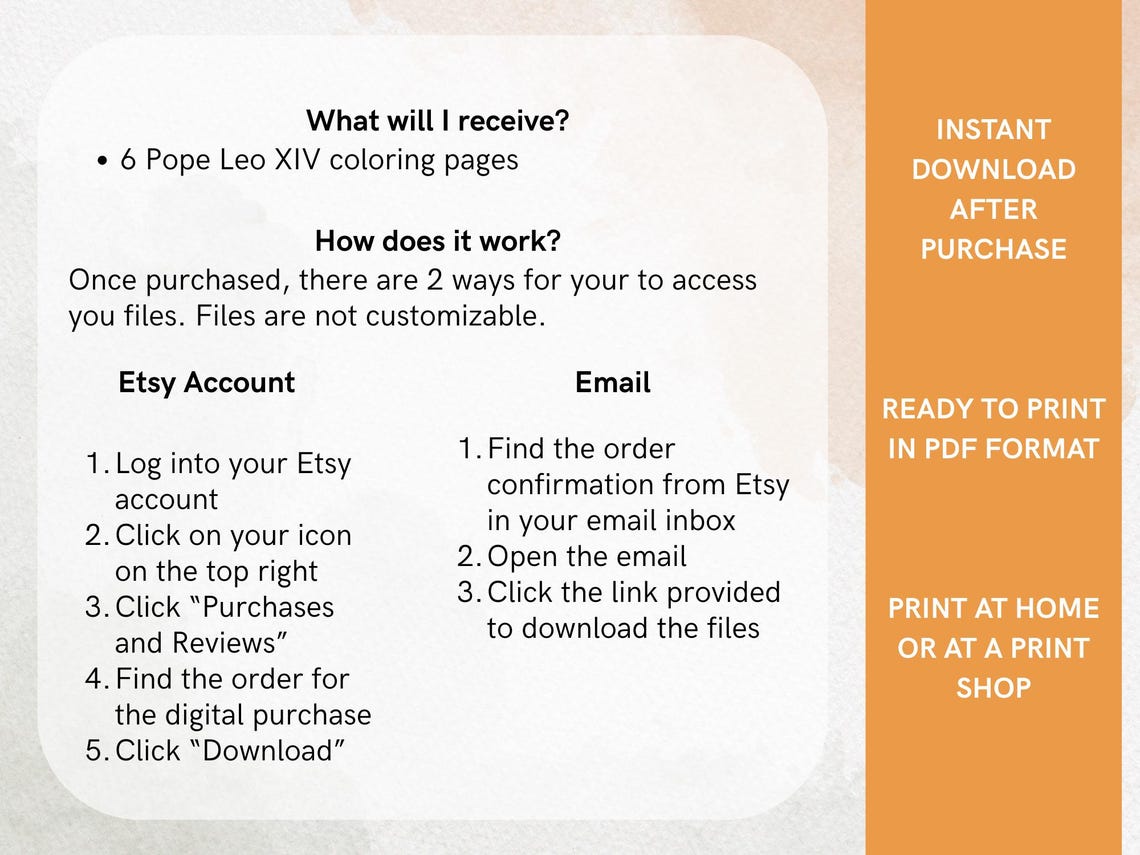 Pope Leo XIV Coloring Page | Robert Francis Prevost Coloring Worksheet ...