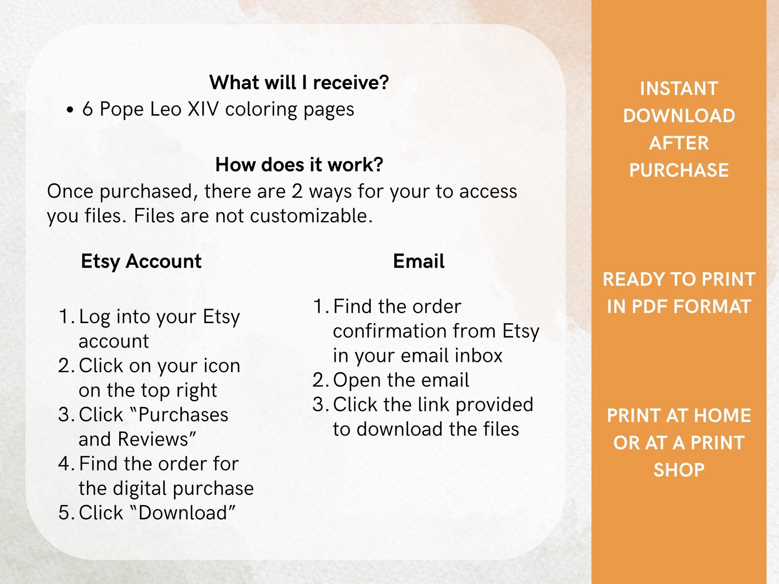 Pope Leo XIV Coloring Page | Robert Francis Prevost Coloring Worksheet ...