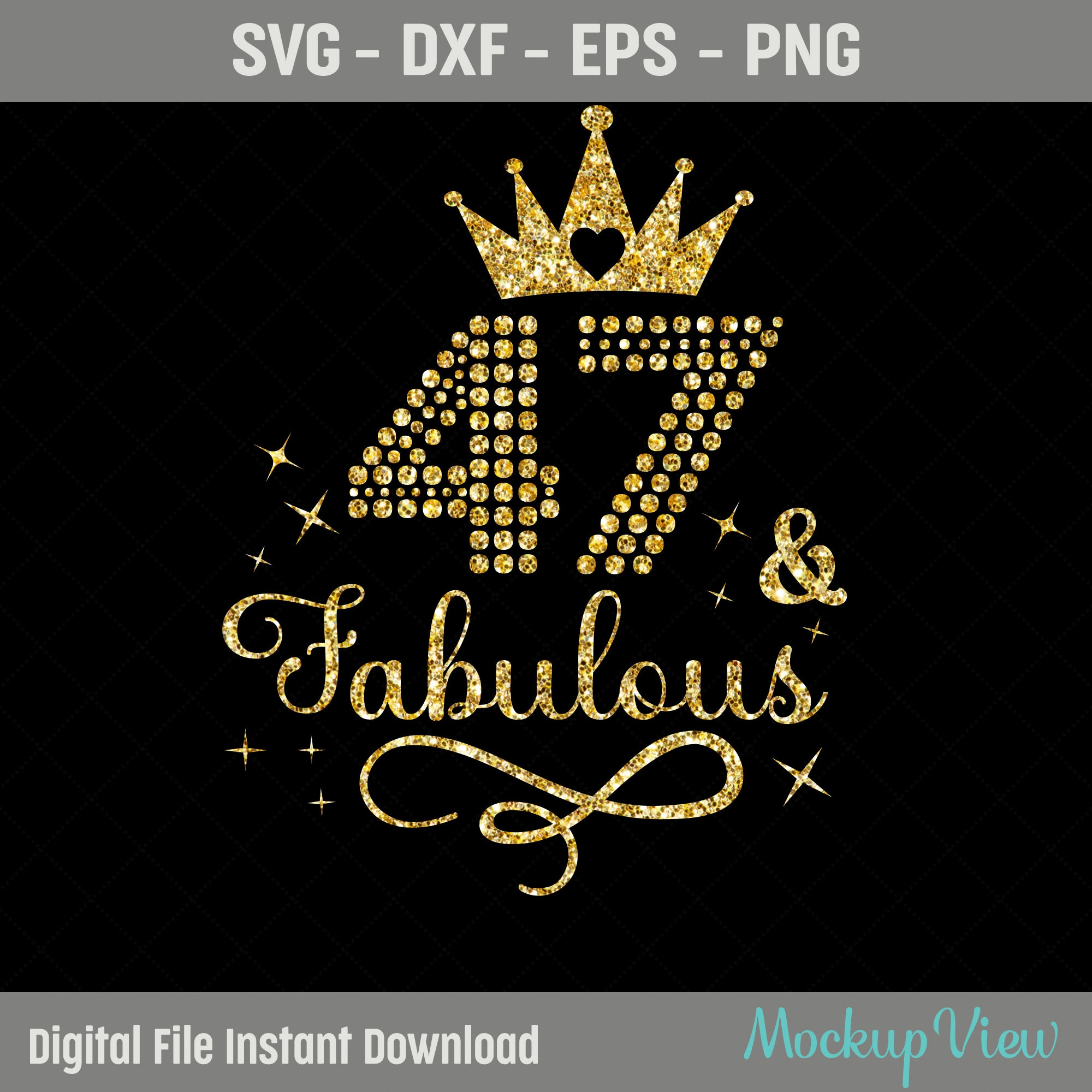 47th Fabulous SVG, 47th Birthday Girl Svg, It's My 47th Birthday Shirt ...
