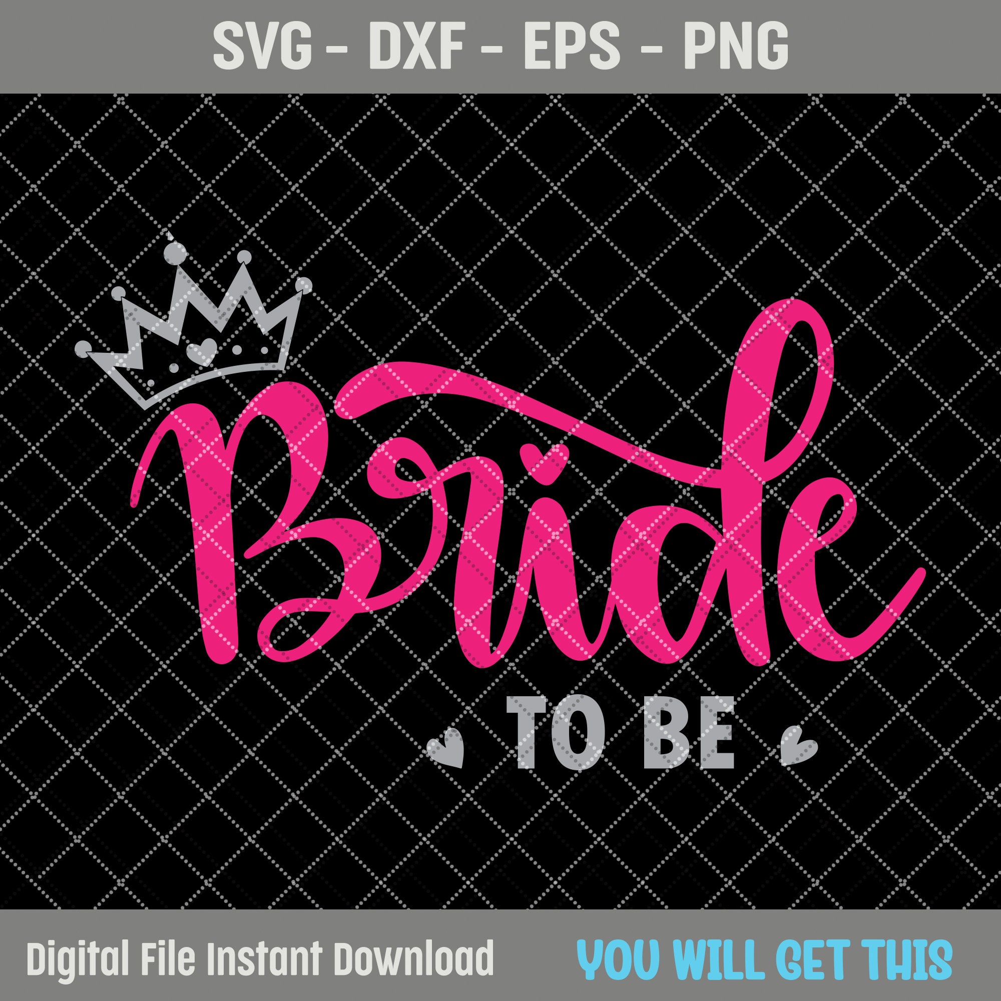 Bride to Be SVG Bridal Party Svg, Engagement Announcement Svg, Bride ...