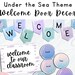 Under the Sea Classroom Decor - Watercolor - Welcome Sign - Etsy