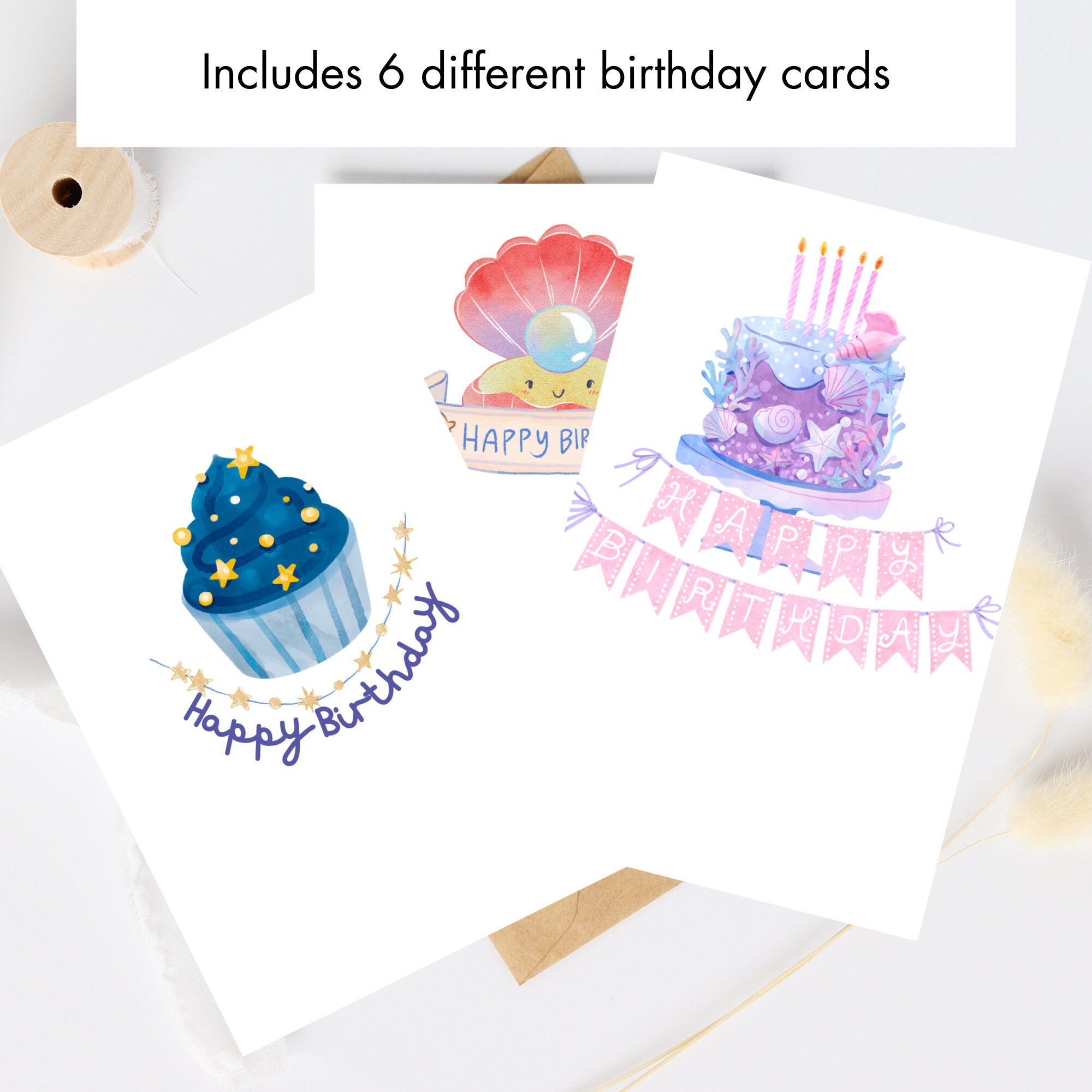 Under the Sea Classroom Decor, Birthday Bulletin Board Kit, Ocean Theme ...