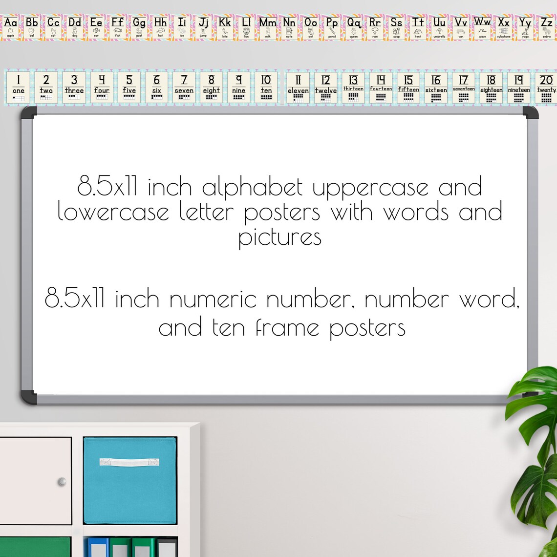 Retro Groovy 70s Classroom Decor, Classroom Alphabet Letters and ...