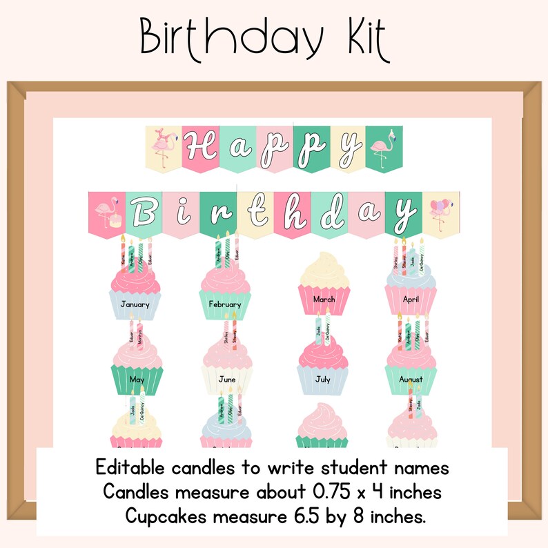 Flamingo Classroom Decor Bundle, Welcome to the Flock Printable ...