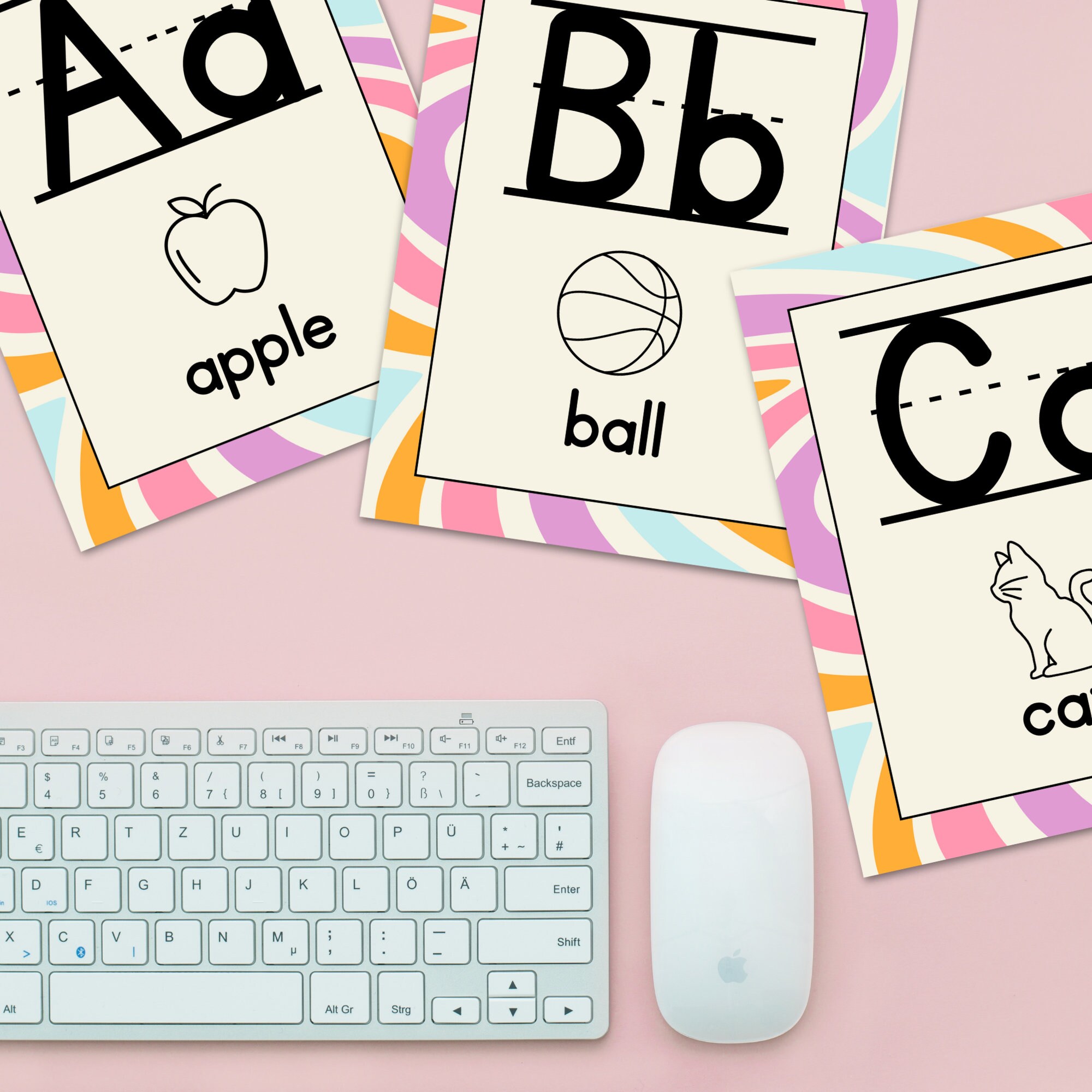 Retro Groovy 70s Classroom Decor, Classroom Alphabet Letters and ...