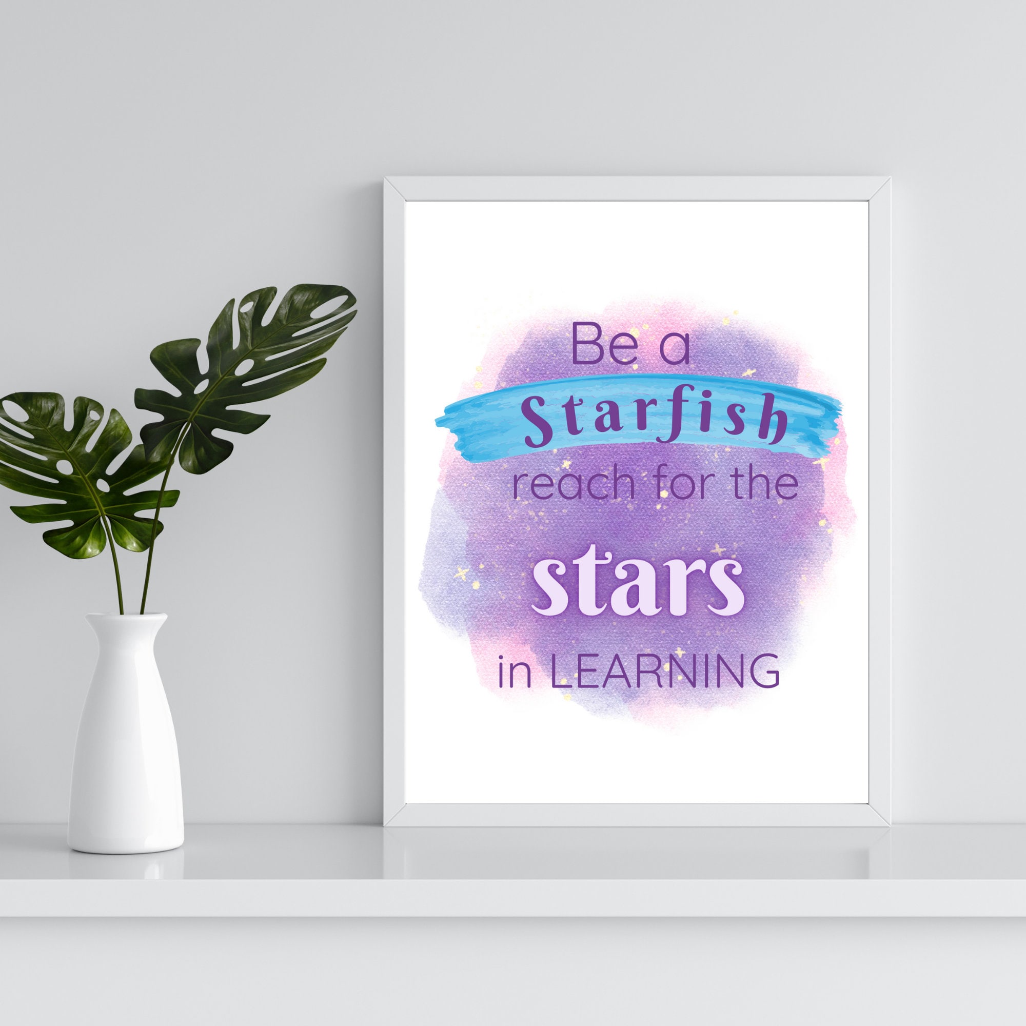 Under the Sea Classroom Decor Watercolor Motivational Posters 2 Sizes ...