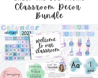 Under the Sea - Classroom Decor Bundle - Etsy