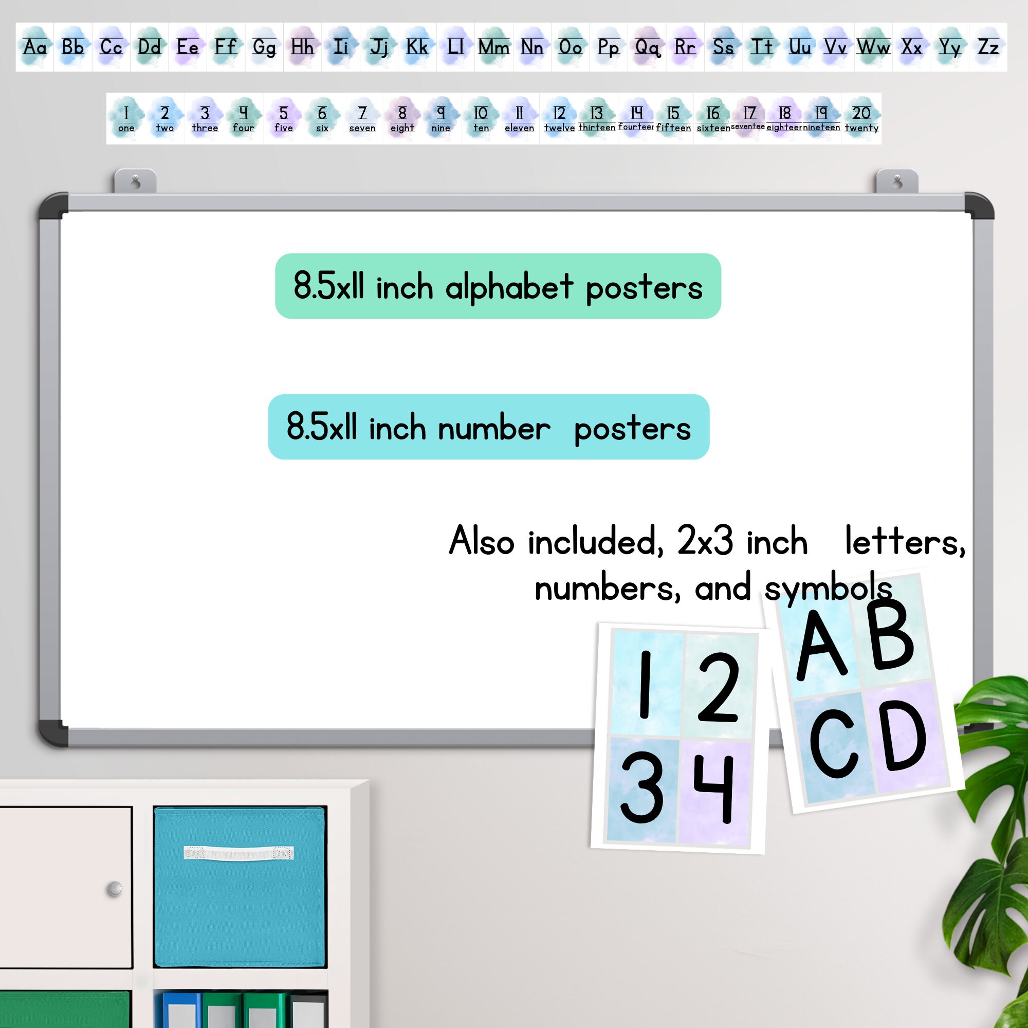 Under the Sea Classroom Decor - Watercolor - Classroom Decor Bundle - Etsy