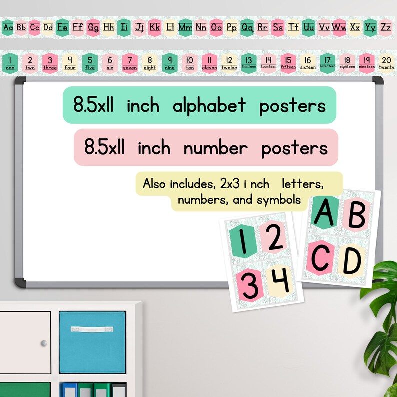 Flamingo Classroom Decor Bundle, Welcome to the Flock Printable ...