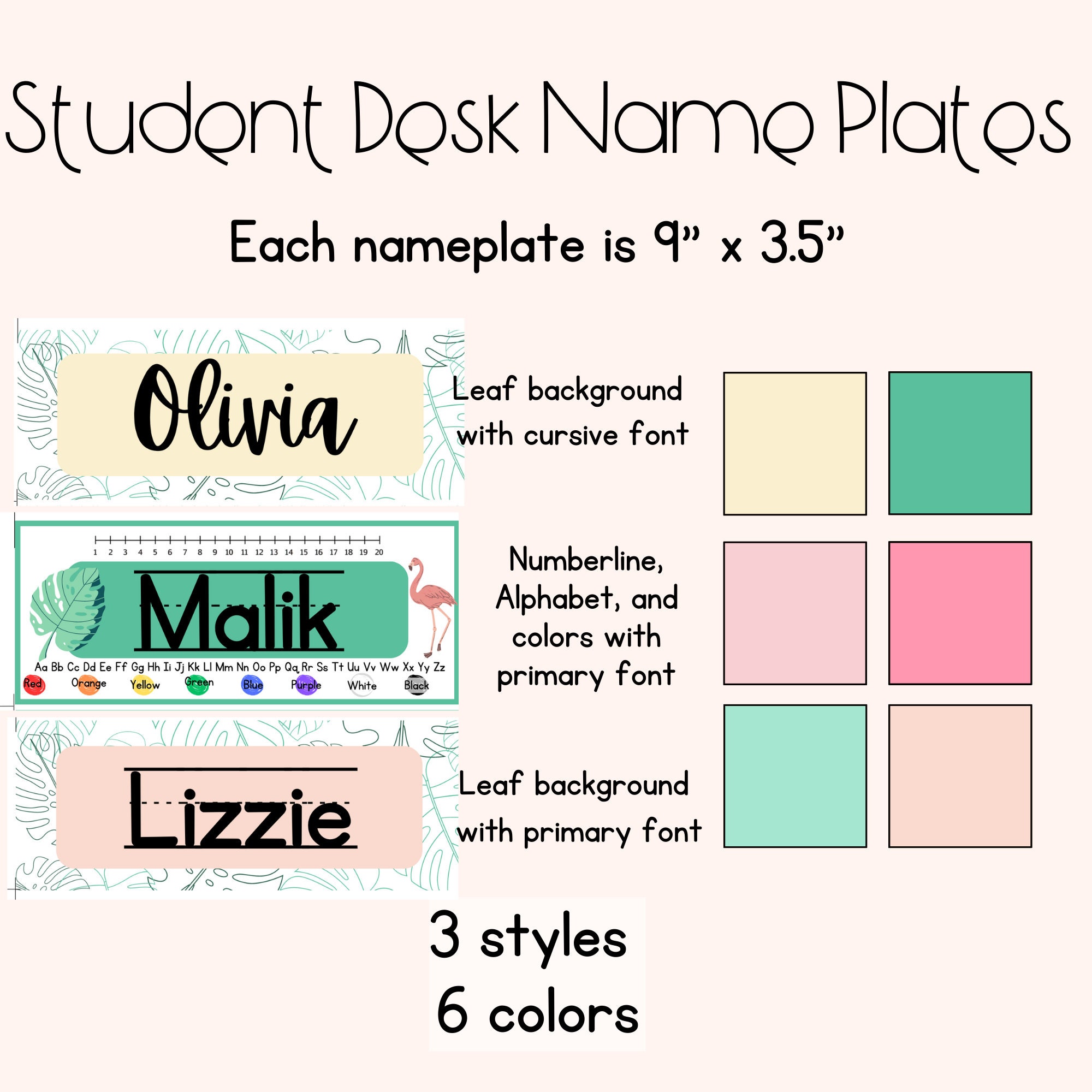 Flamingo Classroom Decor Bundle, Welcome to the Flock Printable ...