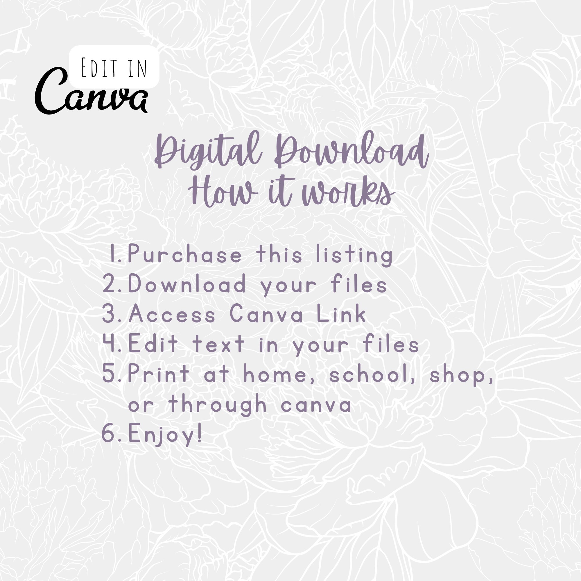 Lavender Teacher Binder Covers and Spines, Flower Classroom Decor ...