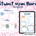 Student Vision Board, Student Vision Board Kit, Student Goal Setting ...