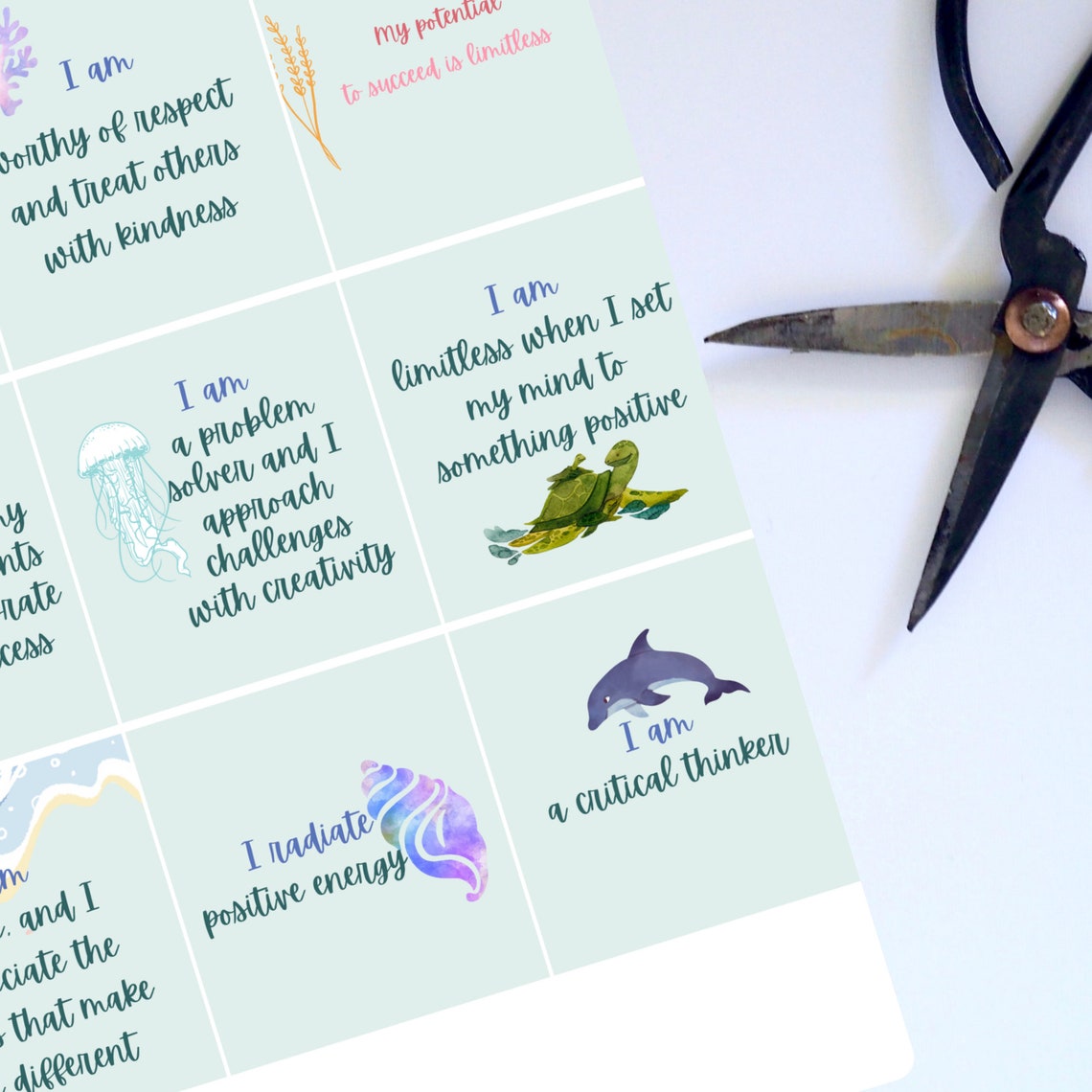 Daily Student Affirmation Cards, Affirmation Cards Printable ...