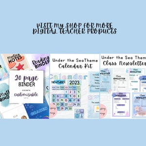 Under the Sea Preschool Morning Work Printable, Homeschool Preschool ...
