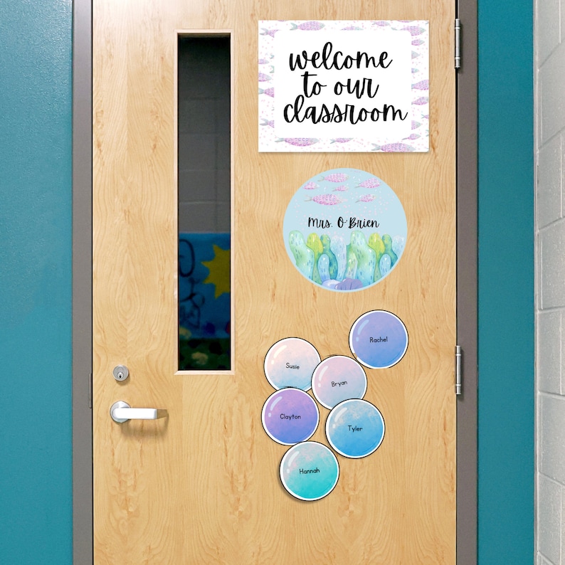Under the Sea Classroom Decor - Watercolor - Welcome Sign - Etsy
