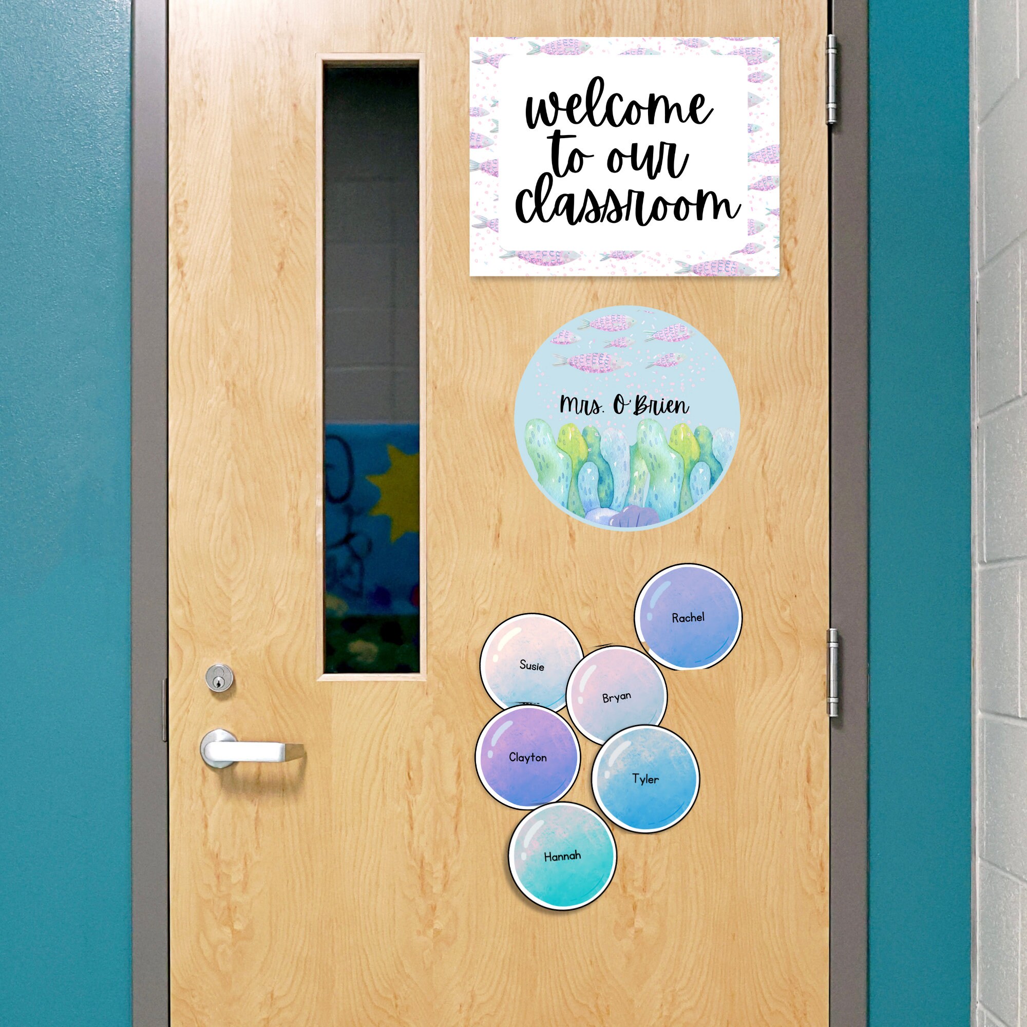 Under the Sea Classroom Decor - Watercolor - Welcome Sign - Etsy