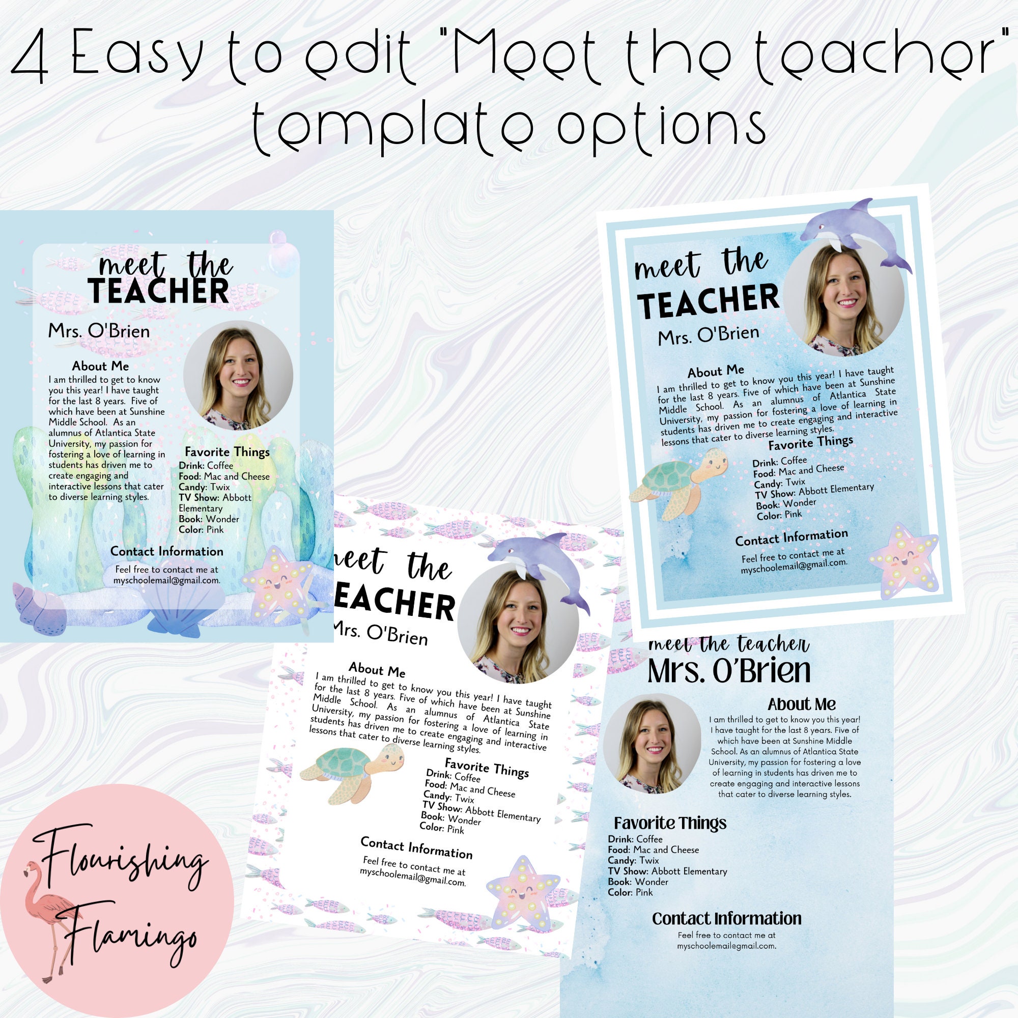 Under the Sea Classroom Decor - Watercolor - Classroom Decor Bundle - Etsy