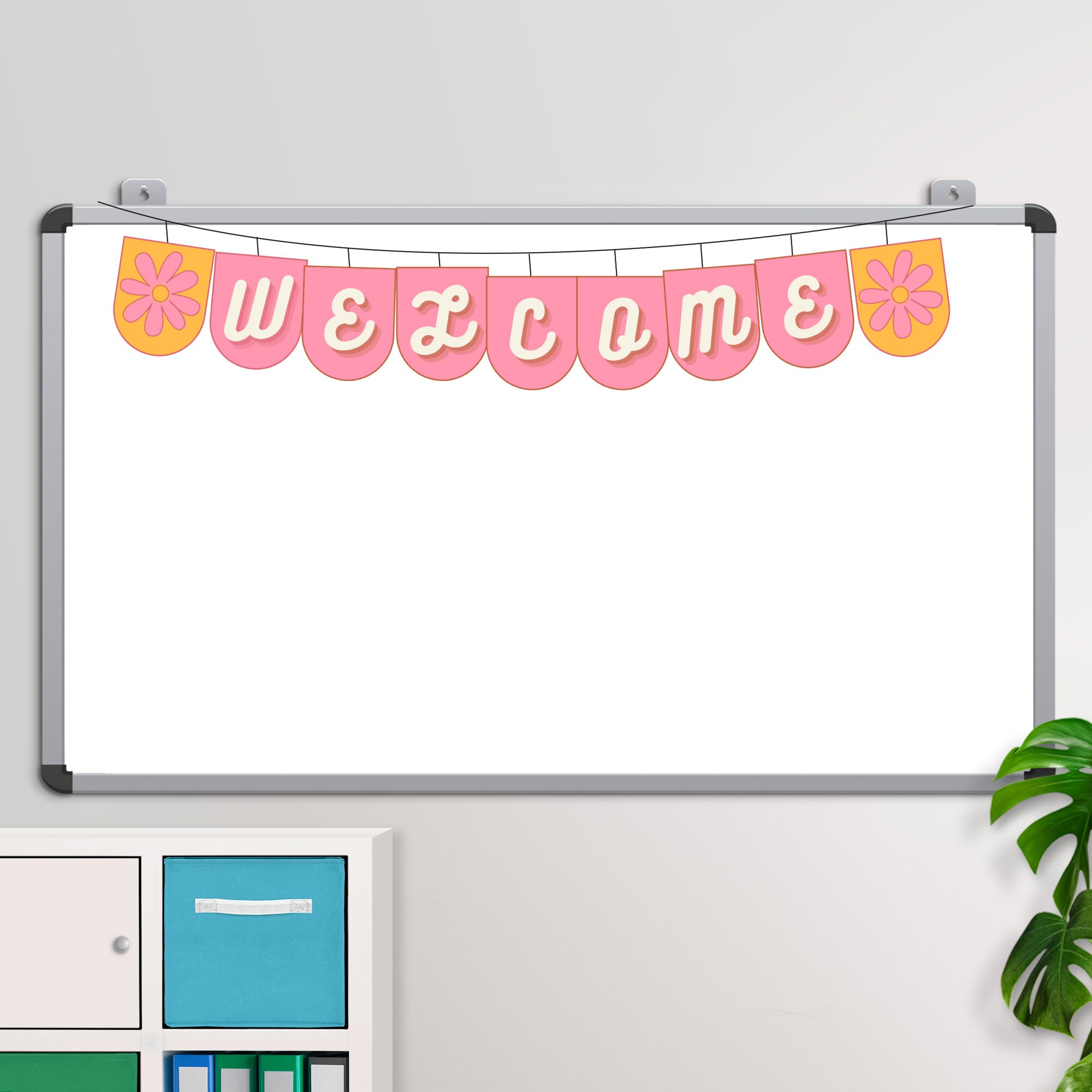 Groovy 70s Classroom Decor Welcome Door Decor, Retro Classroom Door ...