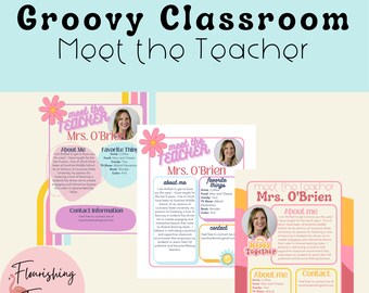 Meet the Teacher Printable - Etsy