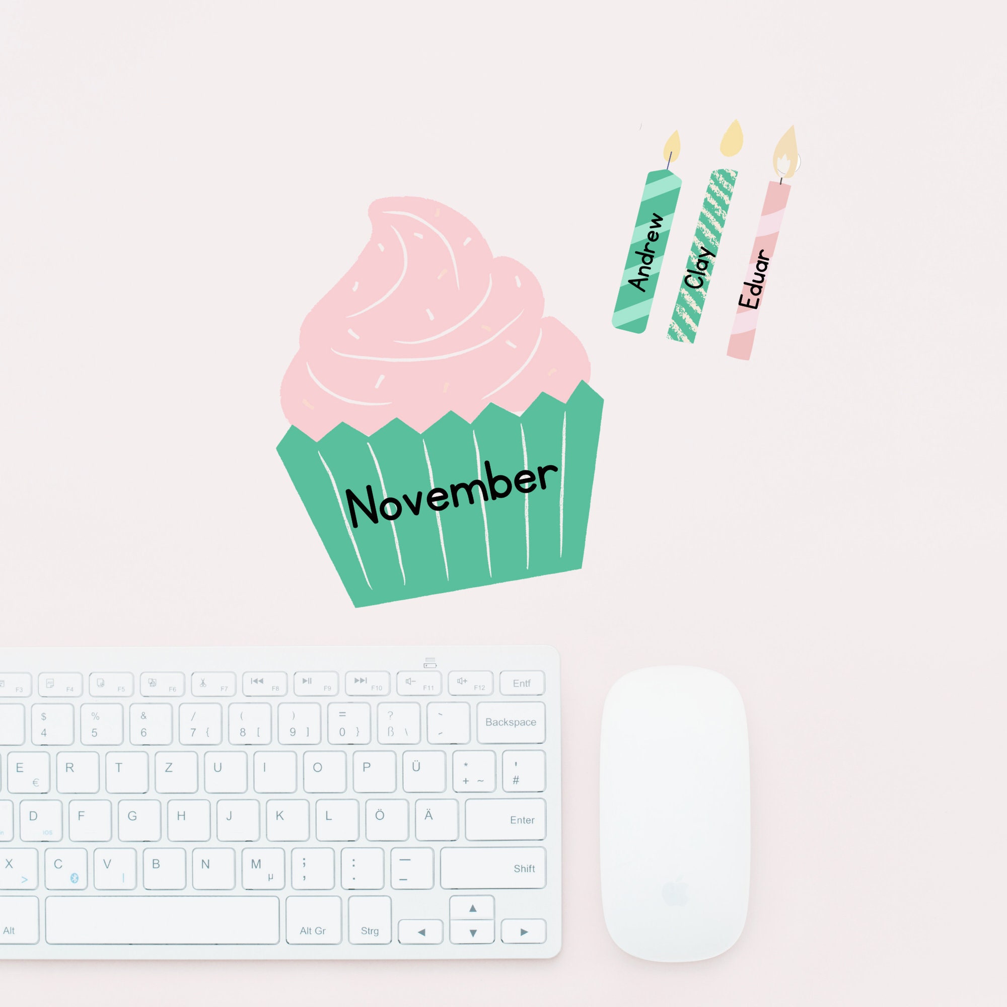 Welcome to the Flock - Tropical Flamingo Theme - Birthday Bulletin ...