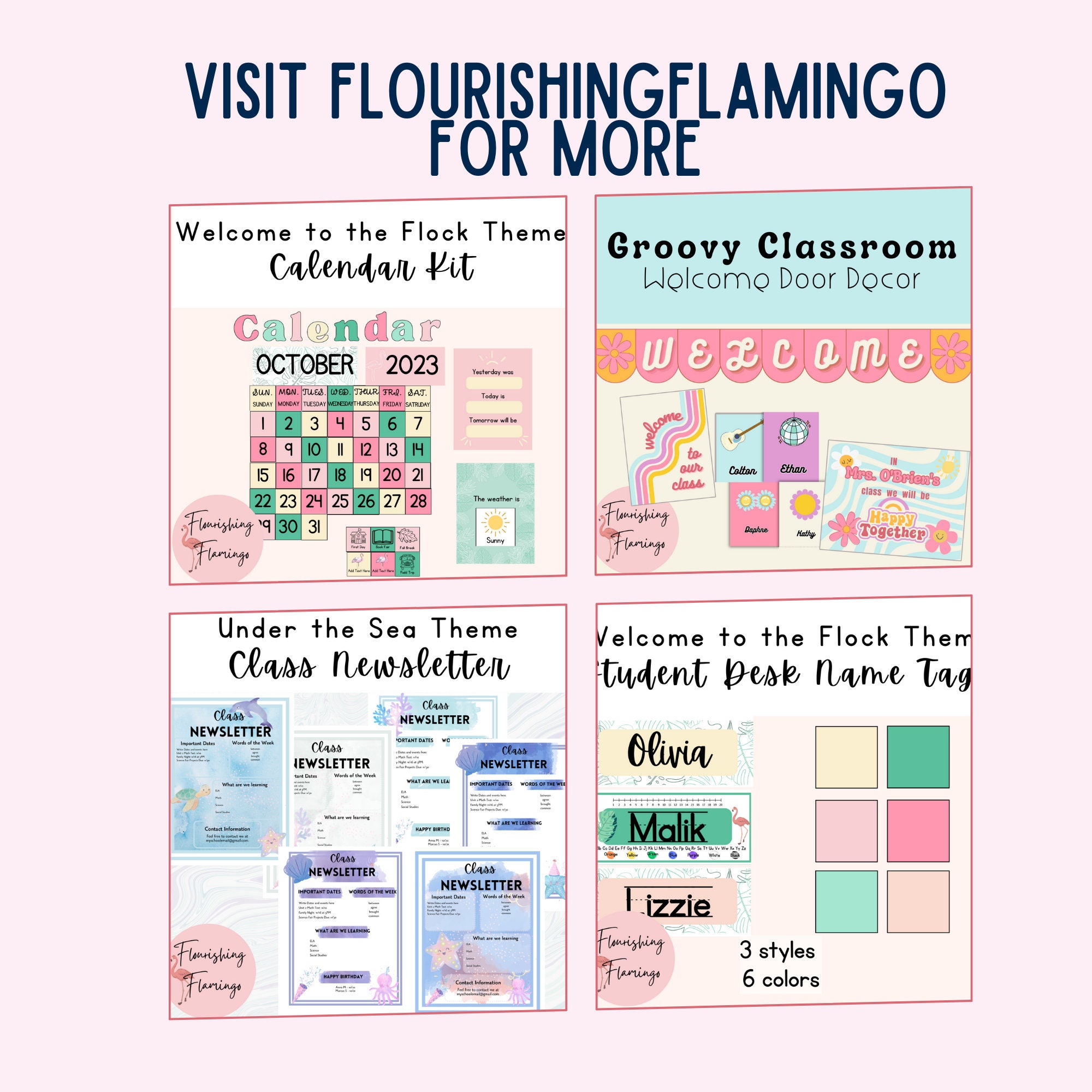 Student Vision Board Templates, Student Vision Board Kit, Student Goal ...
