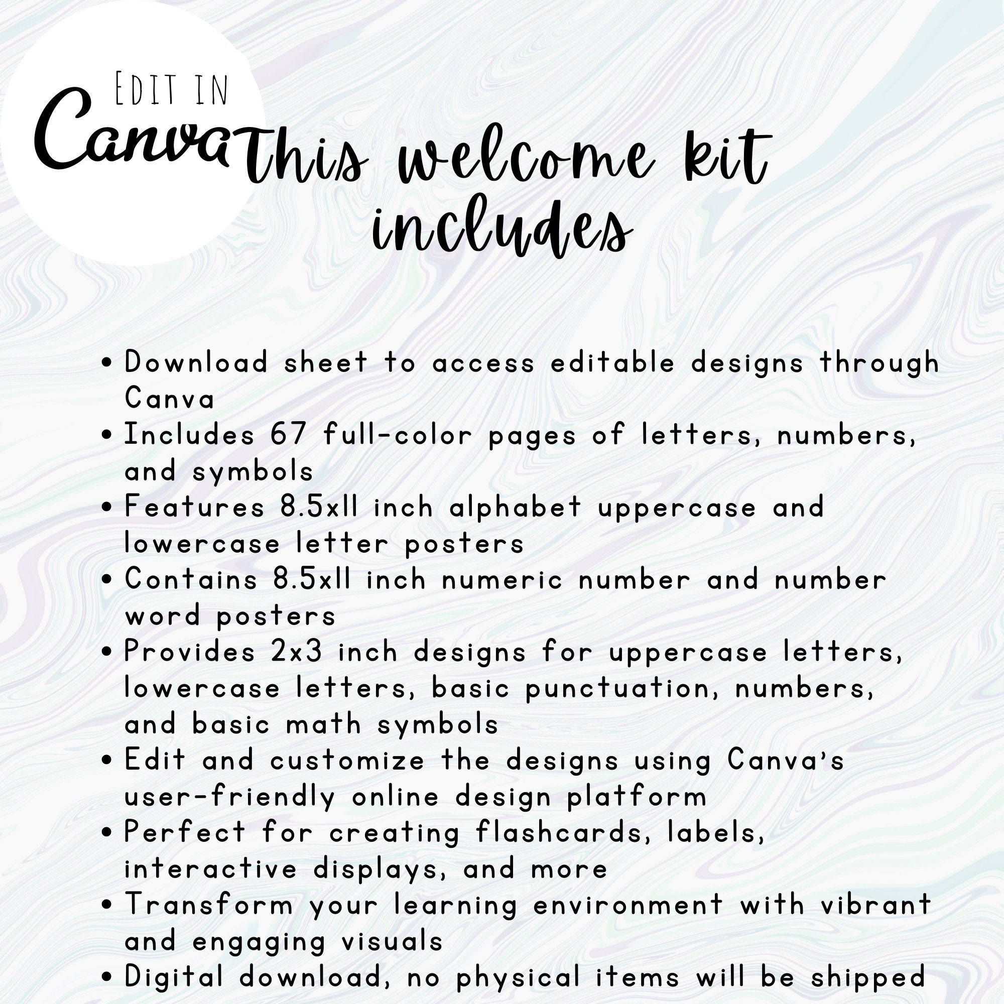 Under the Sea Classroom Decor - Watercolor Letters & Numbers ...