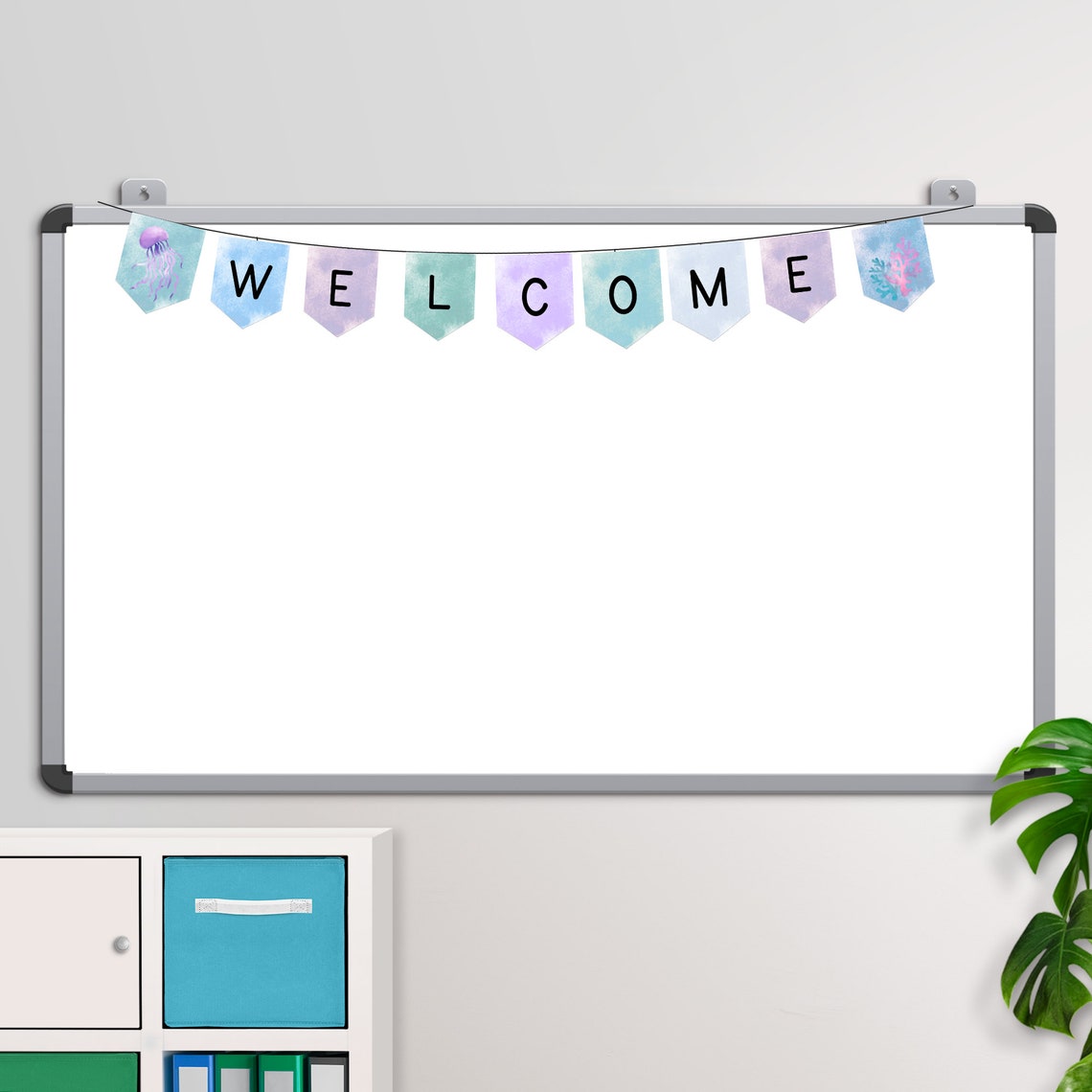 Under the Sea Classroom Decor - Watercolor - Welcome Sign - Etsy