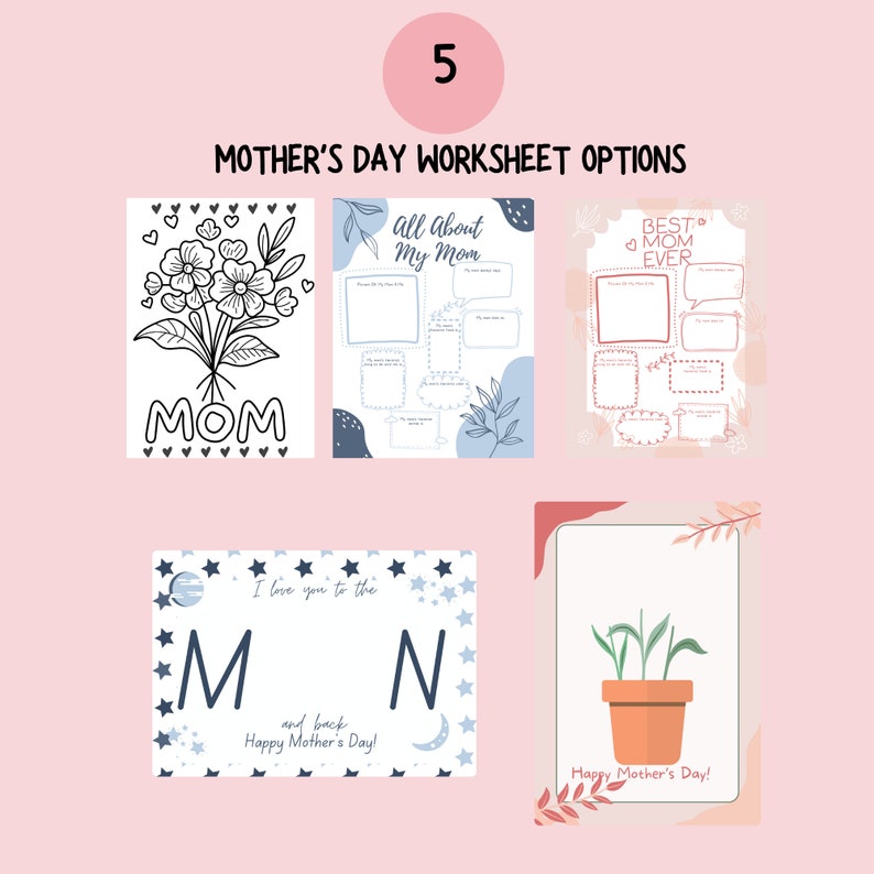 All About Mom Worksheets, Mothers Day Handprint Crafts, Mothers Day ...
