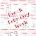 February Preschool Morning Work Printable, Homeschool Preschool, Prek ...