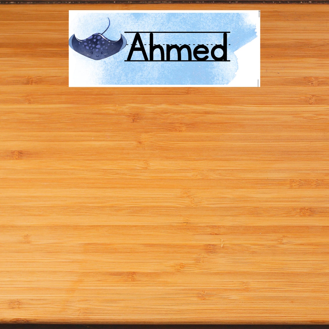 Under the Sea Student Desk Name Tags, Ocean Student Name Plates ...