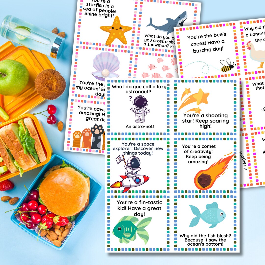 Science Lunch Notes, Science Lunch Box Notes, School Lunch Notes ...