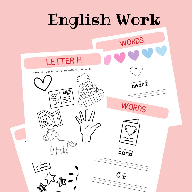 February Preschool Morning Work Printable, Homeschool Preschool, Prek ...