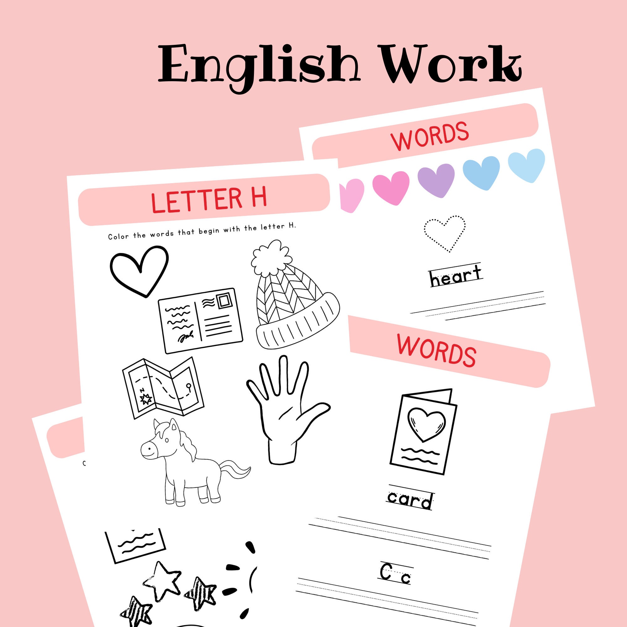 February Preschool Morning Work Printable, Homeschool Preschool, Prek ...