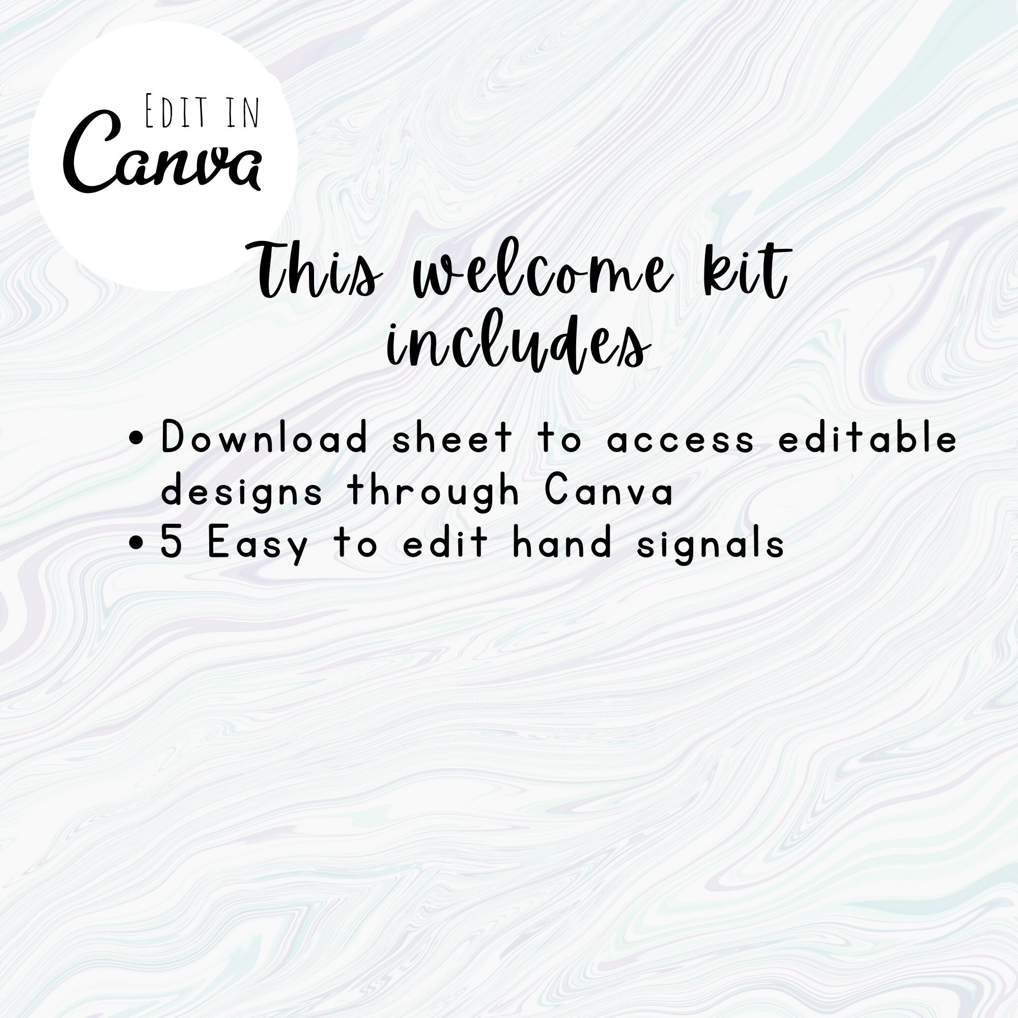 Under the Sea Classroom Decor Hand Signals, Watercolor Hand Signals ...