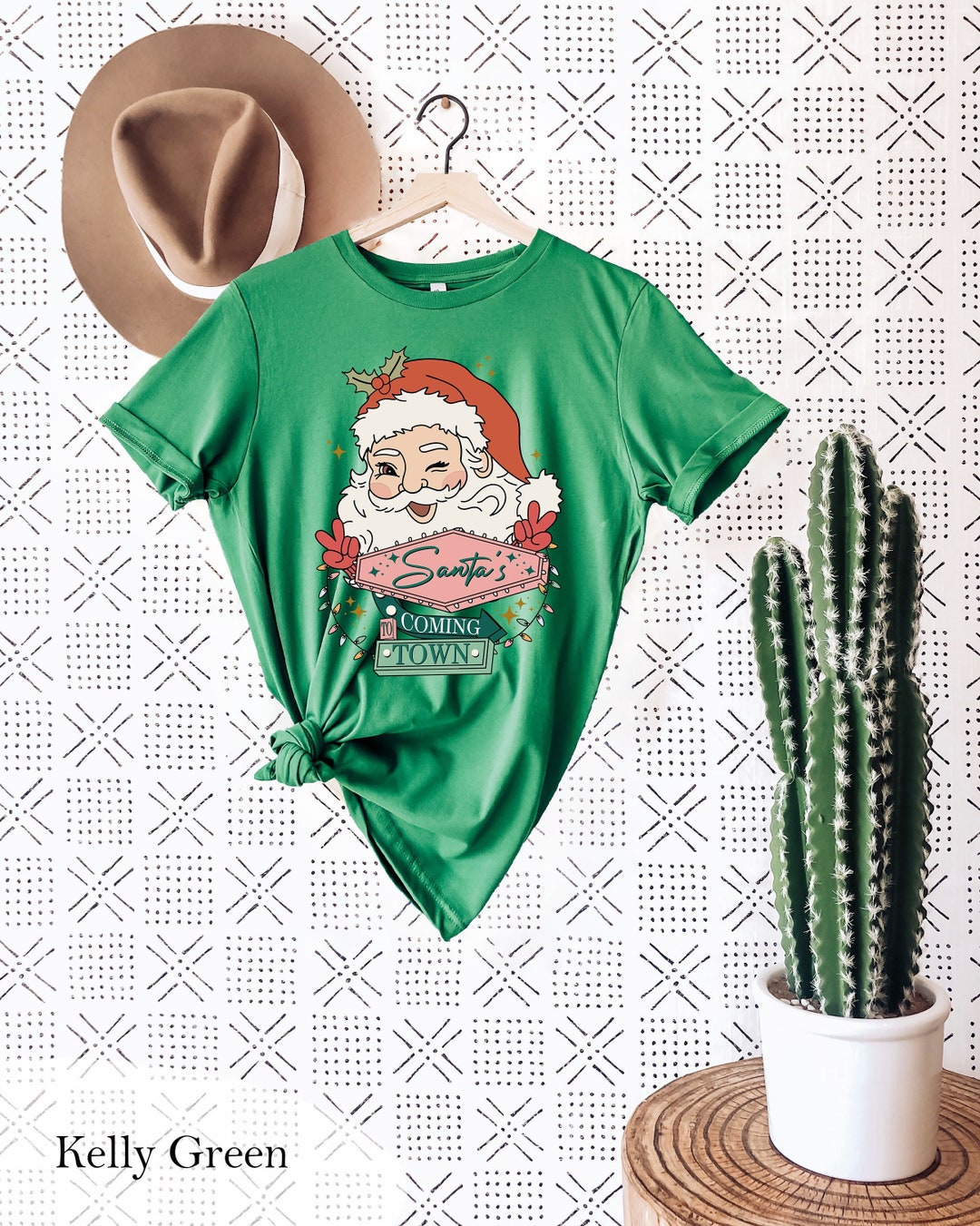 Santa is Coming to Town T-shirt Christmas Santa Shirt Gift - Etsy